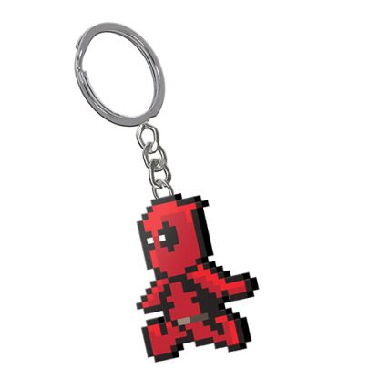 Deadpool 8 Bit Keyring | Jo's Pop Culture