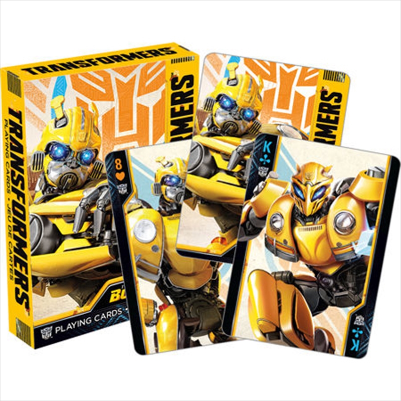 Bumblebee Transformers Playing Cards | Jo's Pop Culture